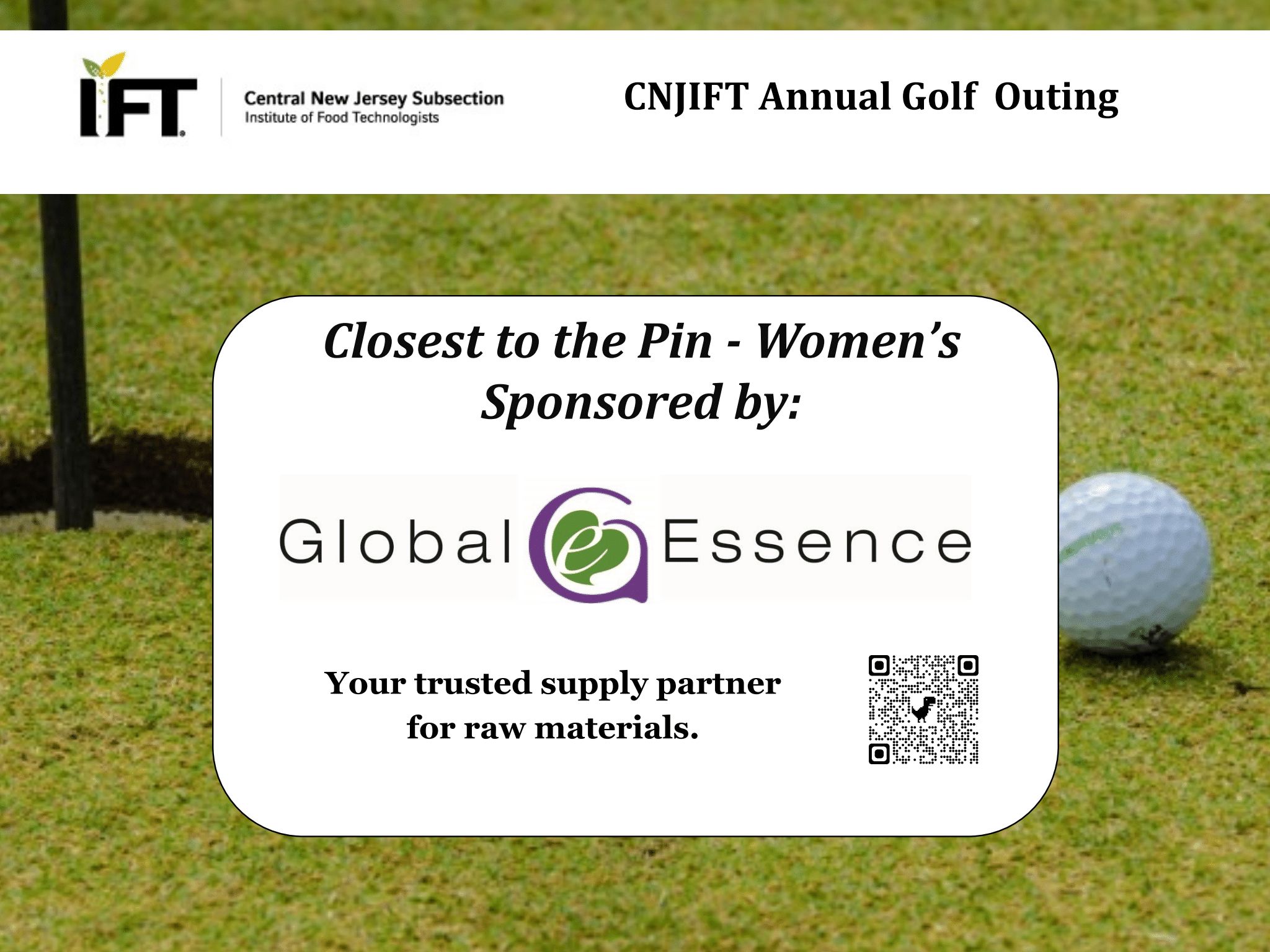 Closest to Pin Women – Global Essence – New York Institute of Food ...